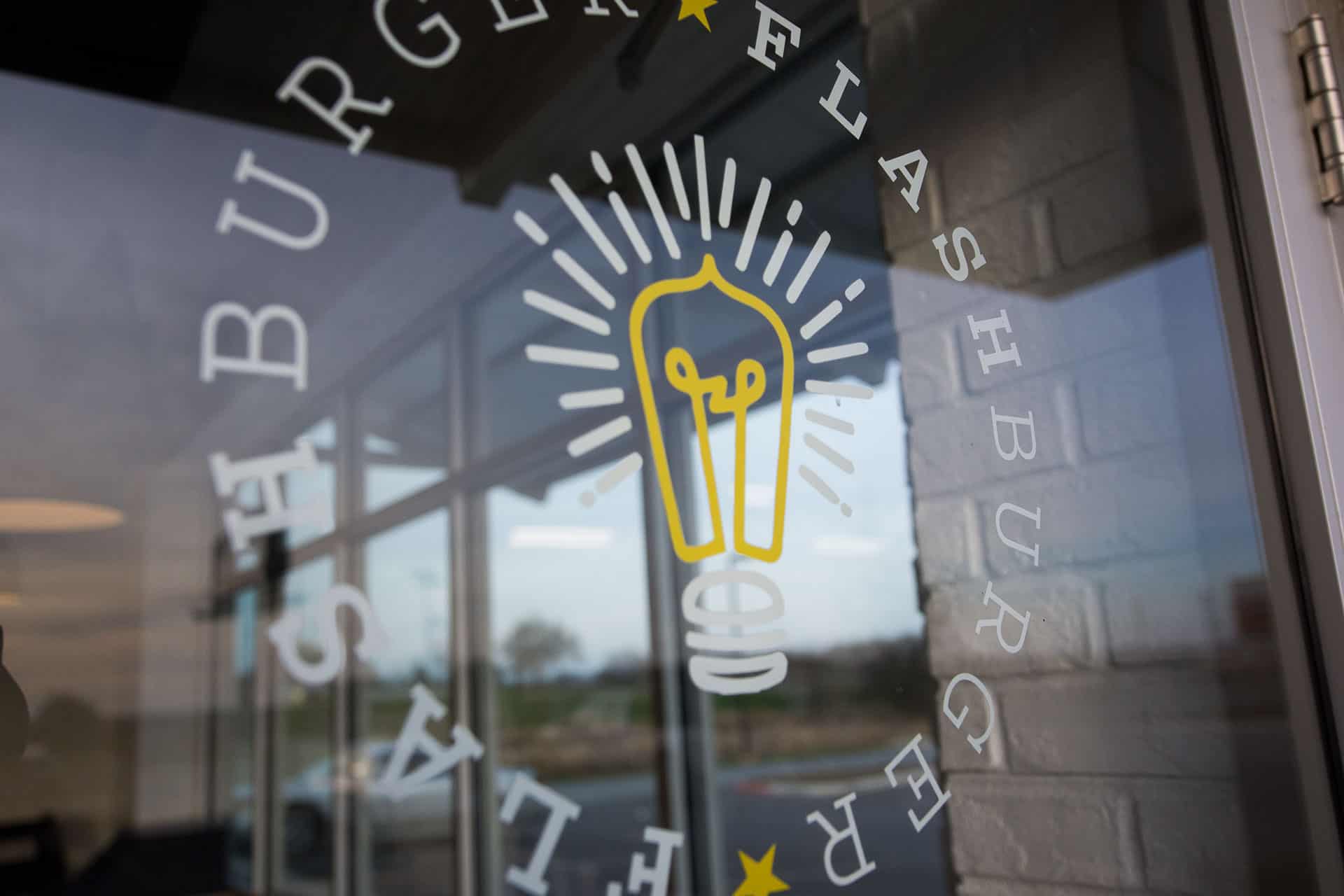 Flash Burger fast casual restaurant branding & interior design - Vigor