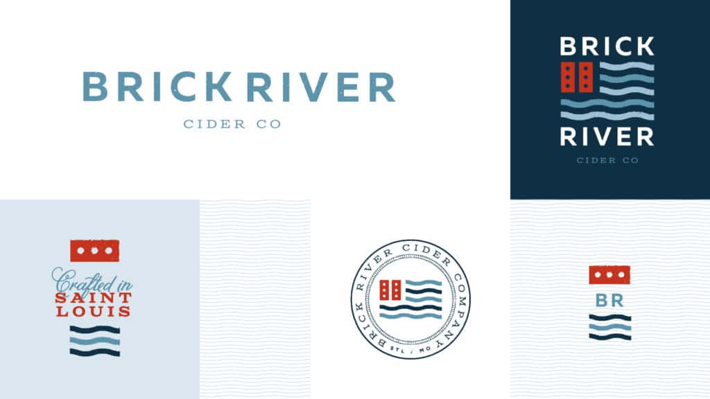 Brick River Cider branding and package design - Vigor