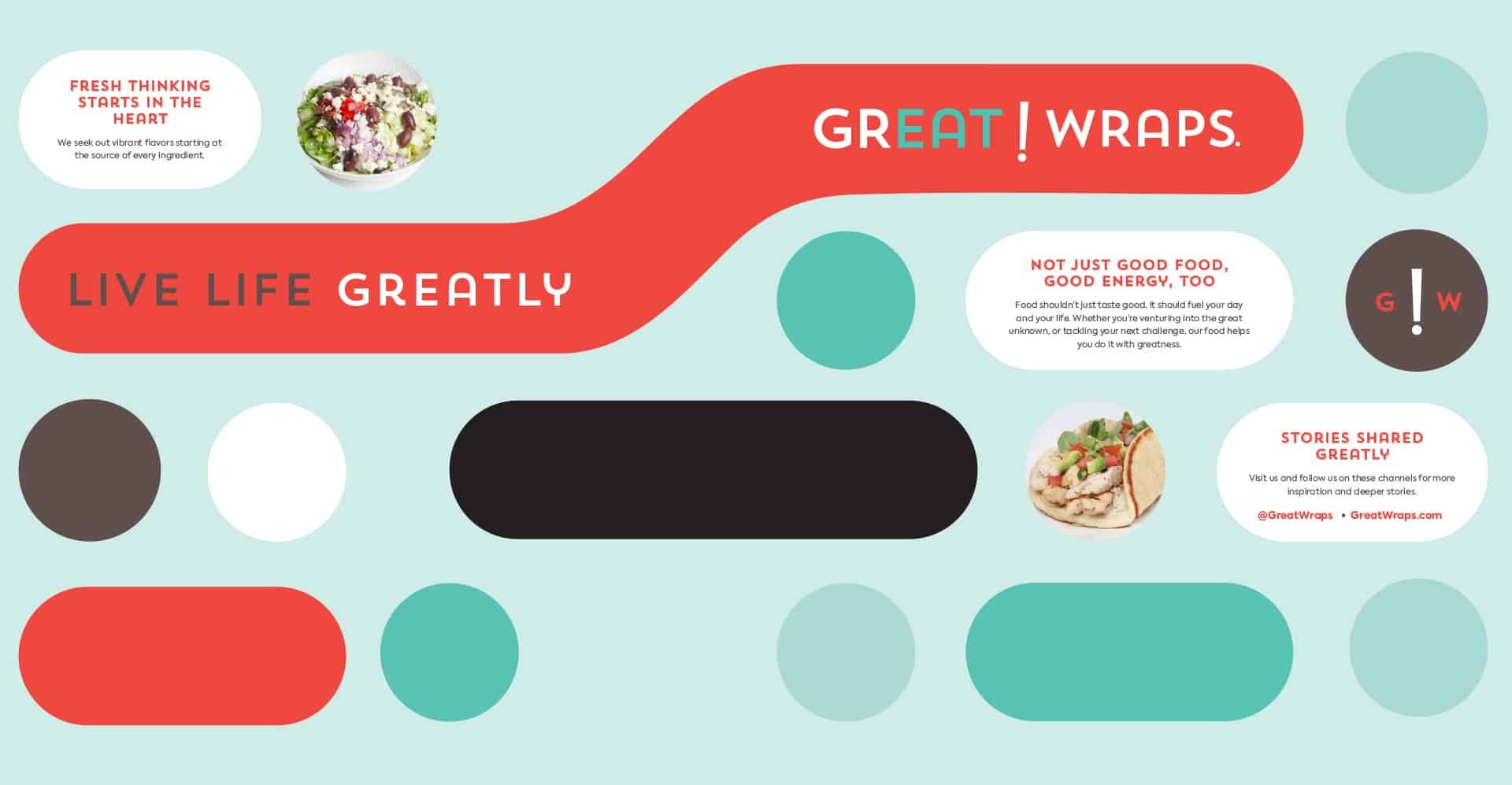 Great Wraps QSR rebranding & strategy - Vigor