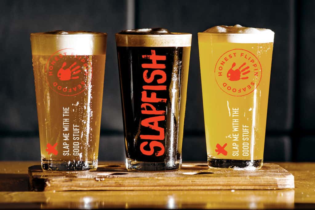 SlapFish seafood restaurant rebranding and brand strategy - Vigor