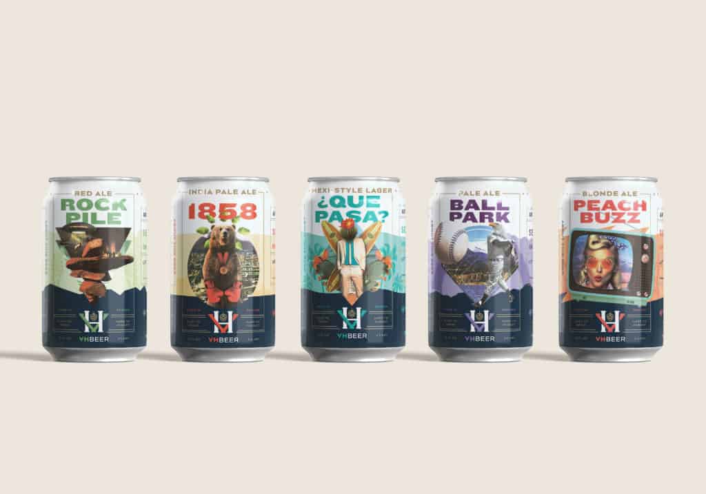VHBeer craft beer & brewery branding & package design - Vigor