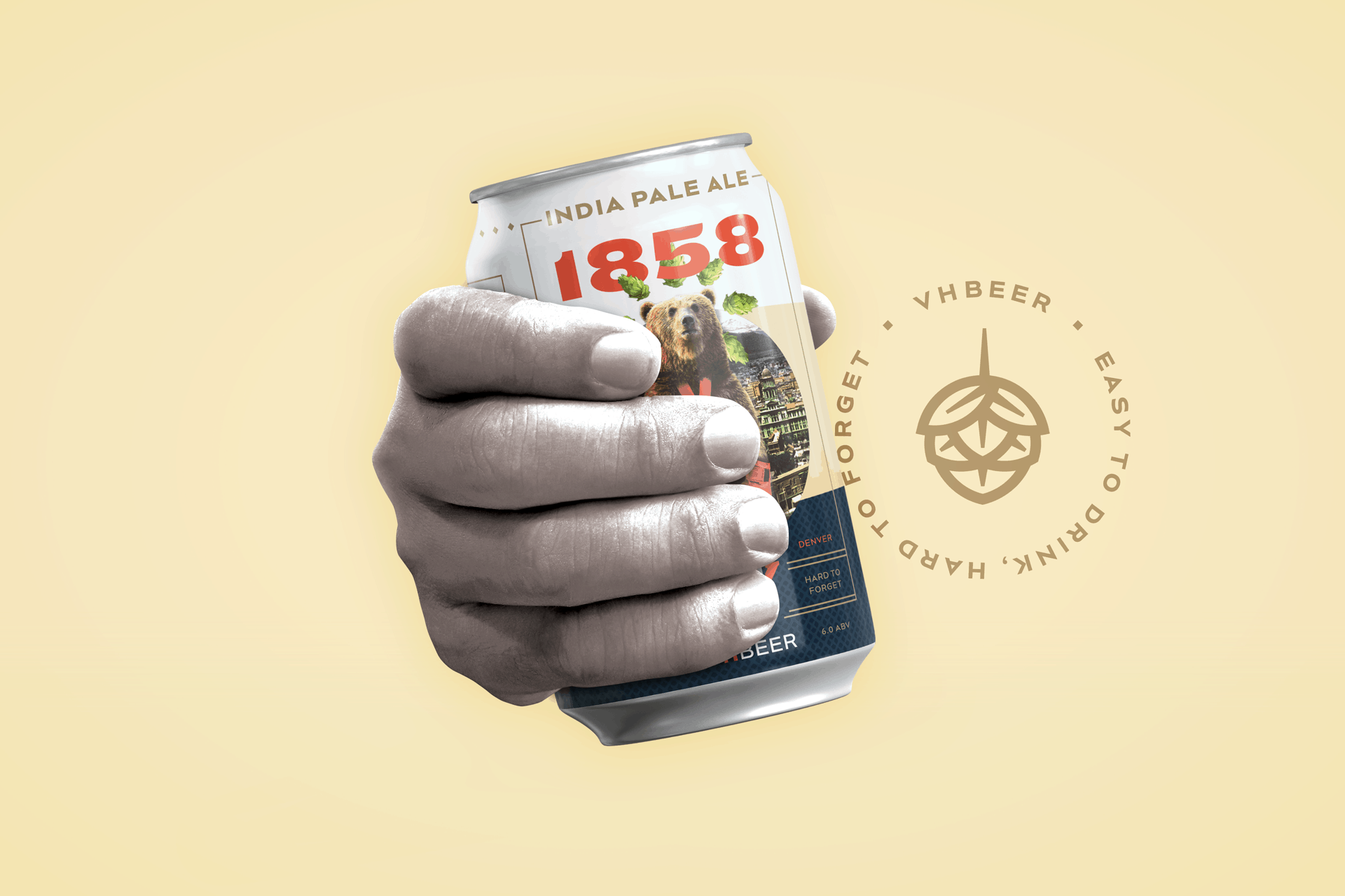 VHBeer craft beer & brewery branding & package design - Vigor
